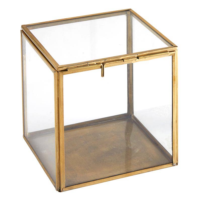 Square Glass Box Lg – Lewis & Pine